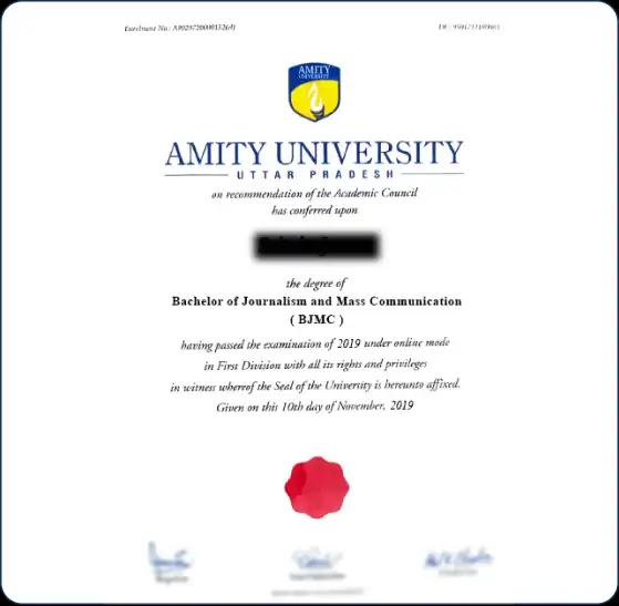 B.A. Journalism and Mass Communication(BAJMC) | Amity Online